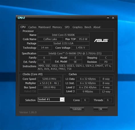 Обзор процессора Intel Core i5-9600K
