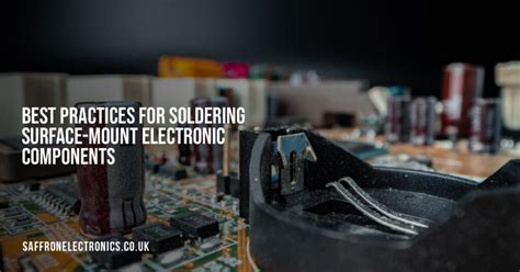 Best Practices For Soldering Surface Mount Electronic Components