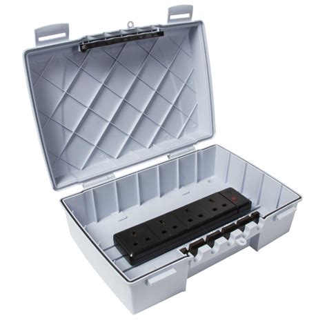 Timeguard Outdoor IP Enclosure With Gang A Socket Strip TPS CEF