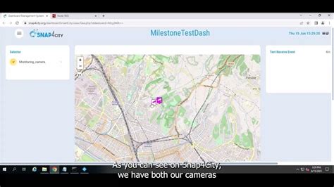 Snap4city Integration With Vms Milestone Via Node Red Youtube