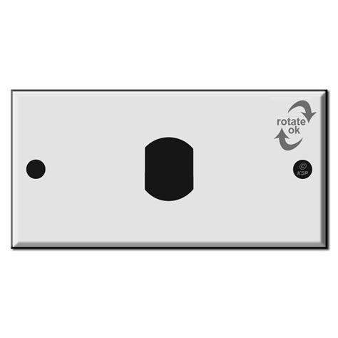 225 Thin Despard Wall Plate Cover Spec Grade Stainless Steel