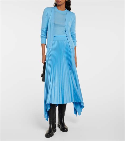 블루 Cashair 캐시미어 스웨터 Joseph Mytheresa