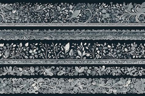 Premium Photo Vector Pattern Brushes