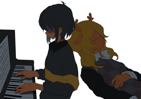 Kris And Noelle Holiday Deltarune Drawn By Huidu Danbooru