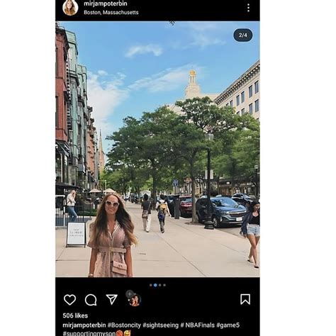 In Photos Luka Doncics Mother Mirjam Poterbin Goes Sightseeing In