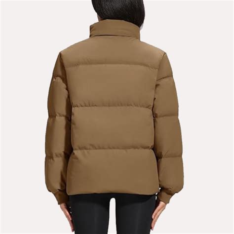 Brown Puffer Jacket For Womens Outfits