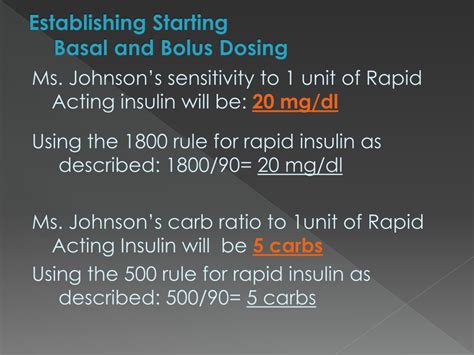 Ppt Physiological Insulin Dosing Powerpoint Presentation Free Download Id 9382724