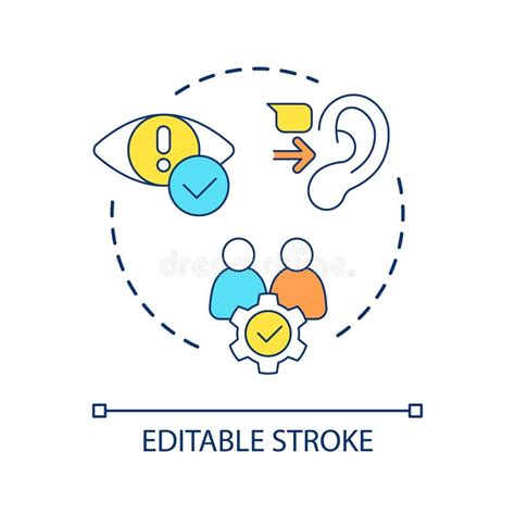 Accessibility Concept Icon Stock Vector Illustration Of Stroke 260942045