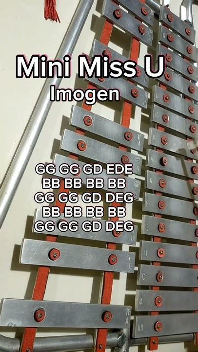 Mini Miss Uimogenlyre Xylophone Cover Youtube