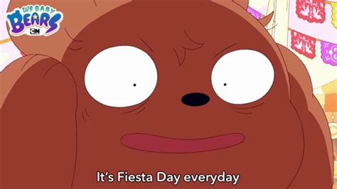 Grizz Loves Fiesta Day We Baby Bears GIPHY Clips