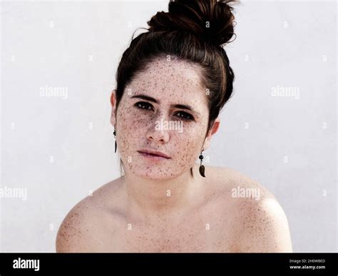 Freckled Redhead Selfie Shower