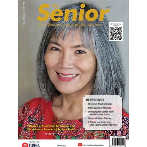 Hard Copy The Senior Magazine June August 2024 — Ielderasia Asian