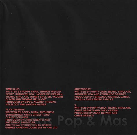 Discos Pop And Mas Poppy Am I A Girl