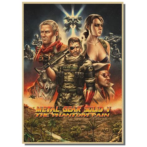 Metal Gear Solid 5 Phantom Pain Poster