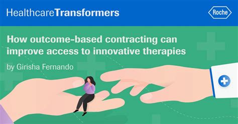 Roche On Linkedin Outcome Based Contracting In Healthcare Healthcare