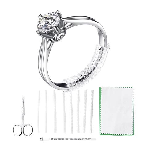 Ring Size Adjuster For Loose Rings Easy Clip Ring Size Clip Art Library