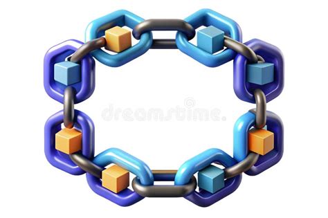 3d Ai Powered Blockchain Border Frame Concept As A Clean Border Frame Featuring Blockchain