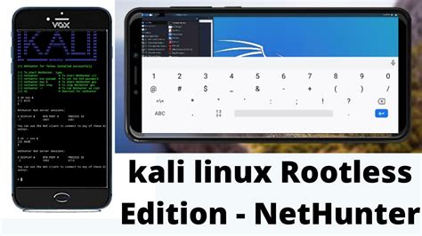 Kali Linux On All Android Mobile Phones Without Rootrootless Edition