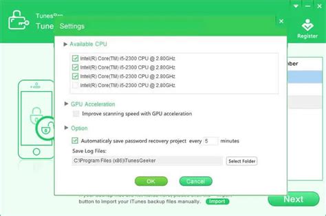 Tunesbro Tunesgeeker The Best Itunes Backup Password Recovery Tool In