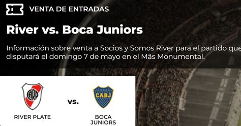 Superclásico River Vs Boca A Qué Hora Se Venden Y Cómo Comprar Las