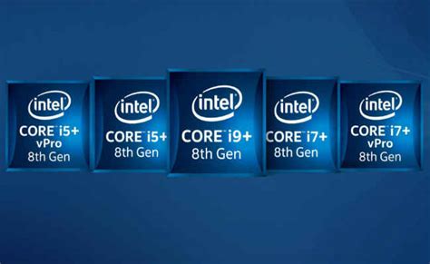 Intel 8th Gen Processor Lineup Explained Digit