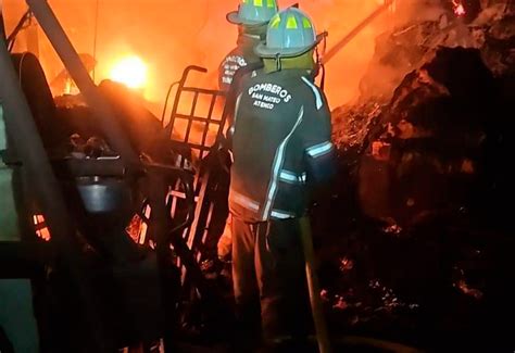 Fábrica Se Incendia En San Mateo Atenco Phmx Noticias