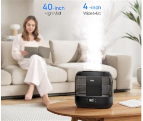 Dreo Smart Humidifiers For Bedroom Top Fill 4l Supersized Humidifier