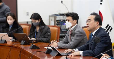 박홍근 이상민 장관 해임건의안 발의본회의서 처리