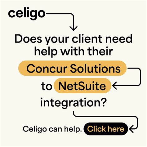 Concur And Netsuite Celigo