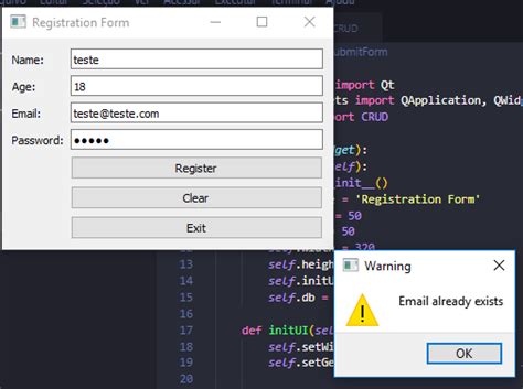 Github Jeffersonmatheusdevform Registration Pyqt5 A Simple
