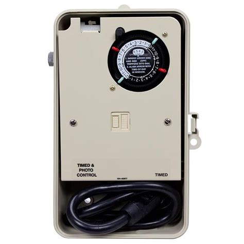Intermatic 120v Fountain Timer And Light Controller With Gfci Kinetic
