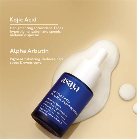 Best 2 Kojic Acid And 1 Alpha Arbutin Serum For Skin World Of Asaya