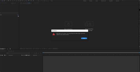 after effects warning cant use roto brush tool b adobe product