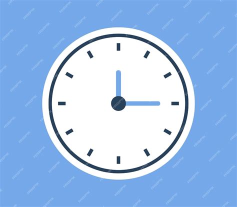 Premium Vector Clock