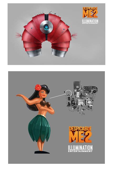 Despicable Me 2 Concept Art And Illustrations By Eric Guillon Artofit