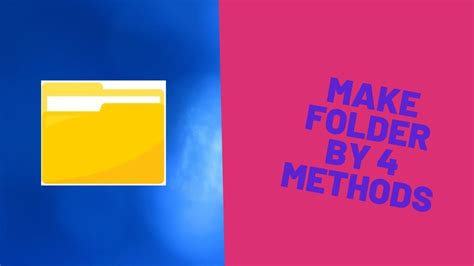 Computer Me Folder Kaise Banaye How To Create A New Folder In Pc