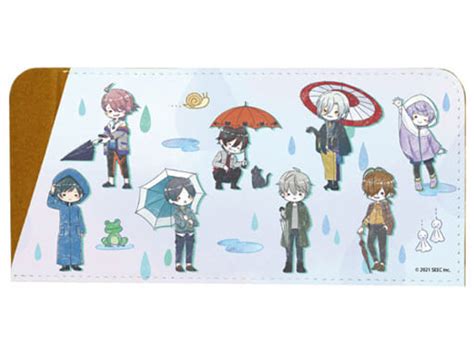 駿河屋 01整列デザイン 梅雨ver グラフアートデザイン キャラグラスケース 「ミリオンダラーボーイズ」（生活雑貨）