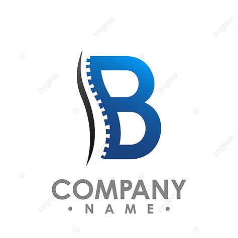 Letter B Logo Vector Design Images B Letter Chiropractic Abstract Vector Logo Design Template