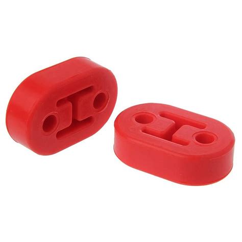 4pcs Heavy Duty Rubber Exhaust Tail Pipe Mount Bra Grandado