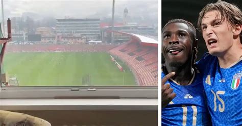 Bosnia Vs Italy Zenica Fever €500 For A Front Row Seat On A Balcony