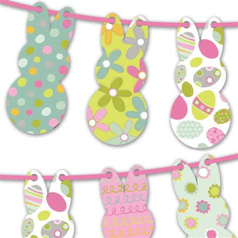 Free Printable Easter Bunny Bunting Creative Center