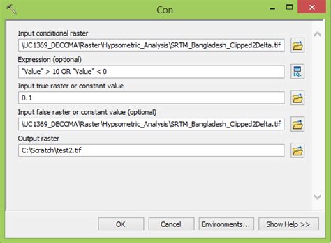 Arcgis 101 How To Modify Values In A Raster That Are Smaller Or