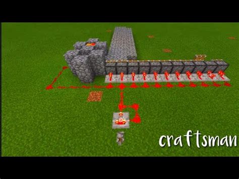 Minecraft Secret Redstone Built Youtube