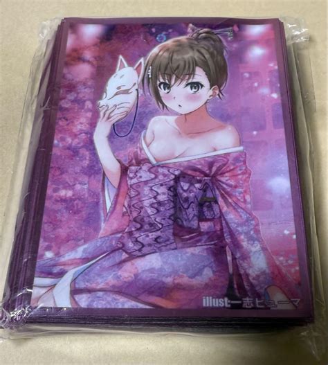 パク様 とある科学の超電磁砲 御坂美琴 トレカスリーブ 未開封 メルカリ