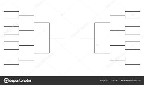 16 Team Bracket Template