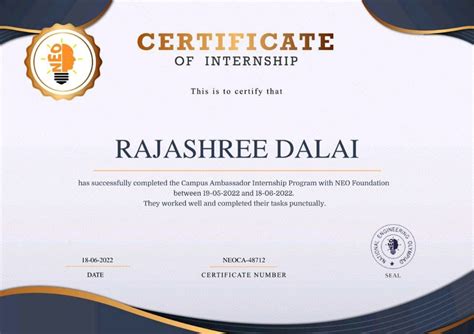 Rajashree Dalai On Linkedin Internship