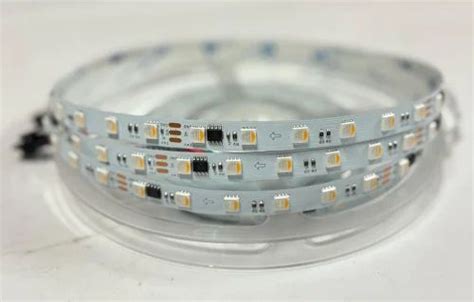 24v Rgbww Led Strip Tm1814 60 Ledsm Addressable Light Strip With Warm White Pixel Control At