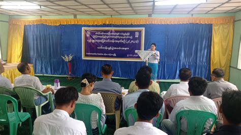 ကန့်ဘလူမြို့ လူထုအခြေပြုဗဟိုဌာနတွင် ကွန်ပျုတာအခြေခံသင်တန်း ၂ ၂၀၂၃ ဖွင့်ပွဲအခမ်းအနားကျင်းပ