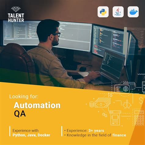 Qa Testing Python Java Docker Automation Oracle Qajobs Yoana