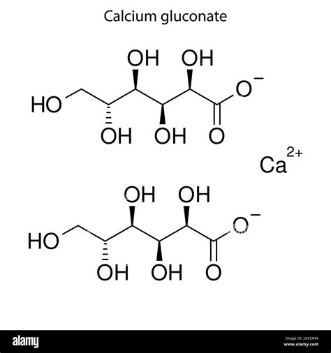 Potassium Gluconate Chemical Structure Molecular Formula Reference My